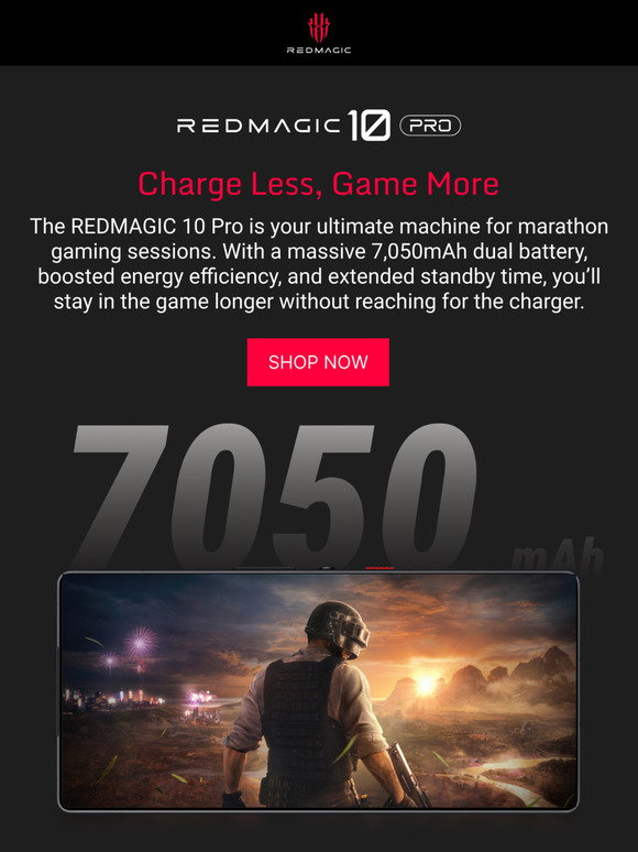 RedMagic: 🔋Play Longer, Charge Less—Uninterrupted Gaming At Its Best ...