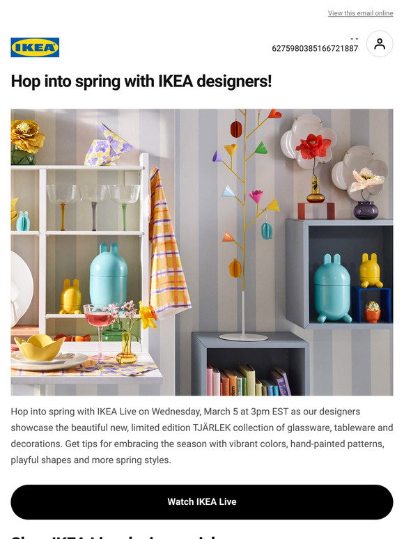 IKEA: 🌸 Preview our new spring collection on IKEA Live | Milled