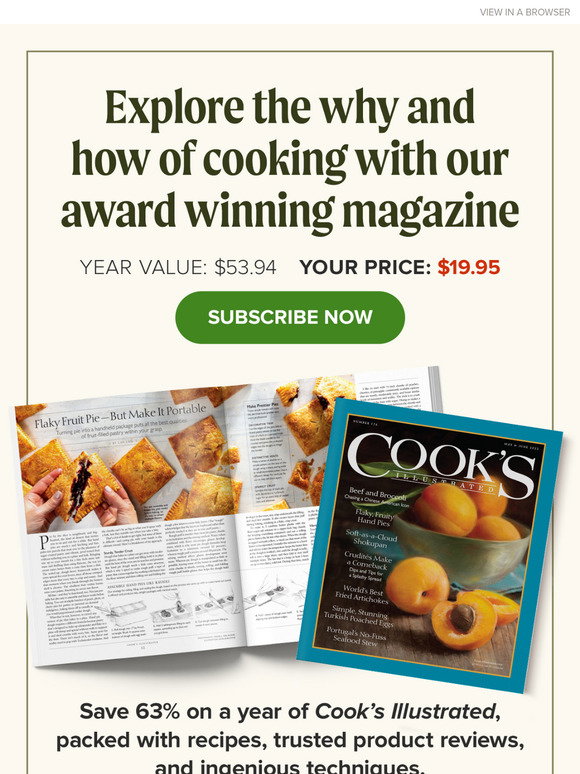 America's Test Kitchen: Explore the science behind great cooking with ...