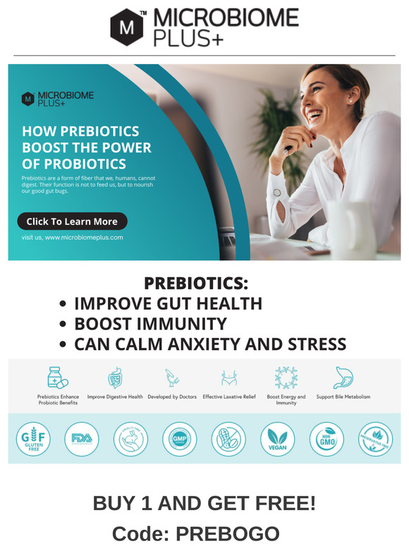 Microbiome Plus: How Prebiotics Boost The Power Of Probiotics | Milled