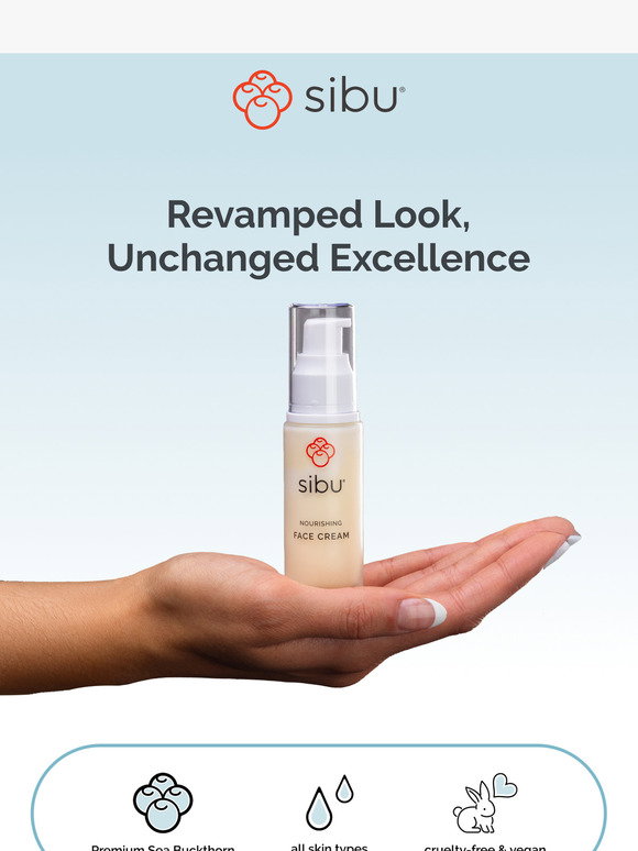 Sibu Beauty: A New Look for Your Favorite Face Cream + 15% Off! | Milled