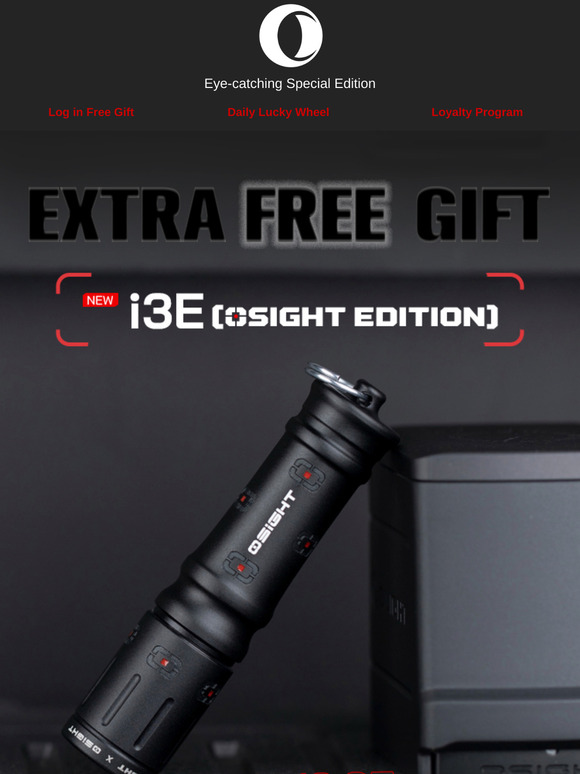 Olight: A Reminder Of Your Extra FREE Gift | Milled
