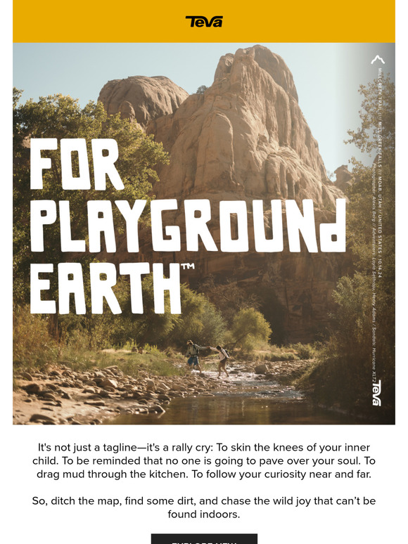 Teva: Introducing For Playground Earth | Milled
