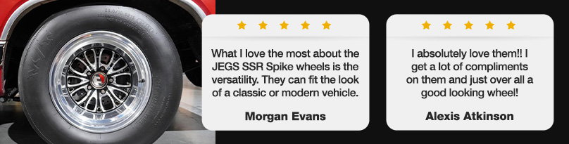 JEGS: It's Here! Introducing SSR Spike Wheels In Full Polish Finish ...