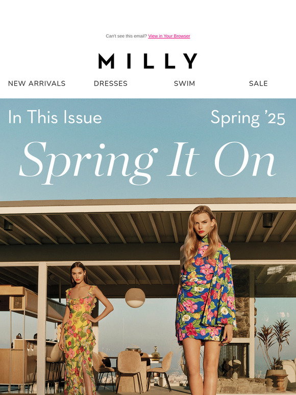 MILLY: INTRODUCING: SPRING ’25 | Milled