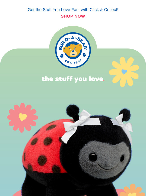 Build-A-Bear: Spotted for Spring: NEW Lucky Ladybird! 🐞 | Milled