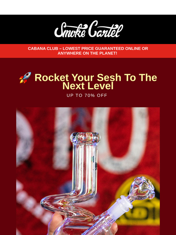 Smoke Cartel: 🚀 Rocket bong? Capybara pipe? You need this. | Milled