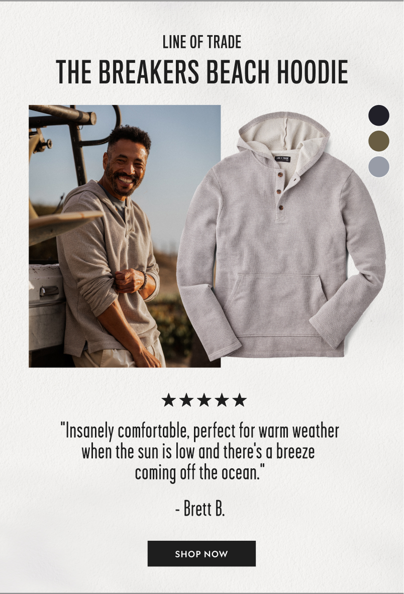 Bespoke Post: The Breakers Beach Hoodie is BACK | Milled