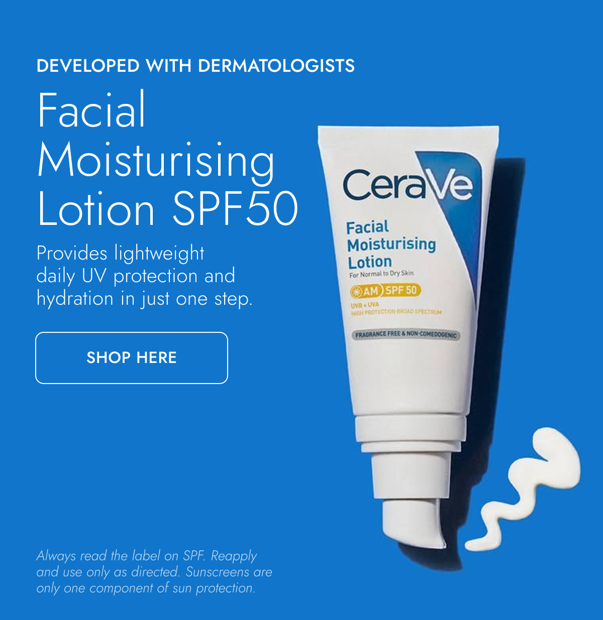 Adore Beauty: New from CeraVe: Facial Moisturising Lotion SPF50 | Milled
