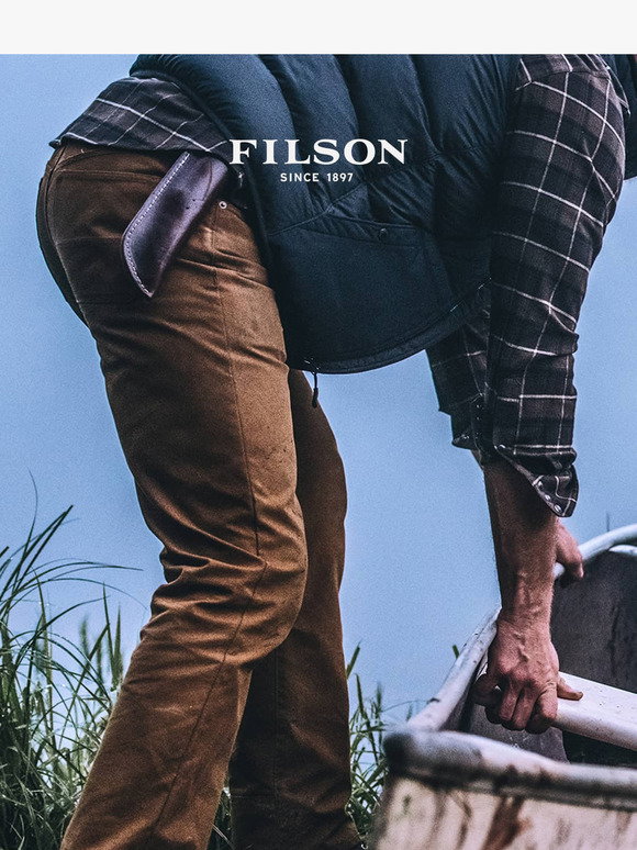 Filson: Dry Tin 5-Pocket Pants: Restocked | Milled