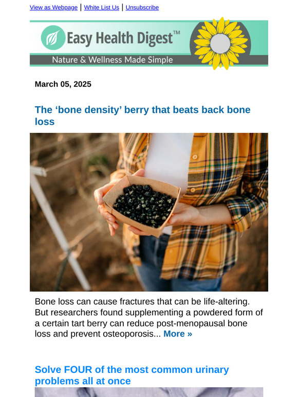 Easy Health Options: 3 steps to avoid recurrent urinary tract ...