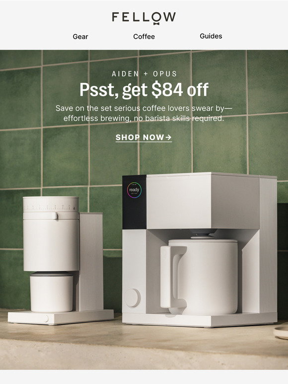 Fellow Products: $84 off everyone’s favorite coffee duo | Milled