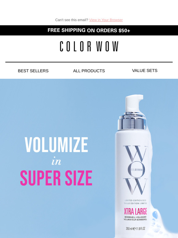 Color Wow: Xtra XTRA read all about it 📢 | Milled