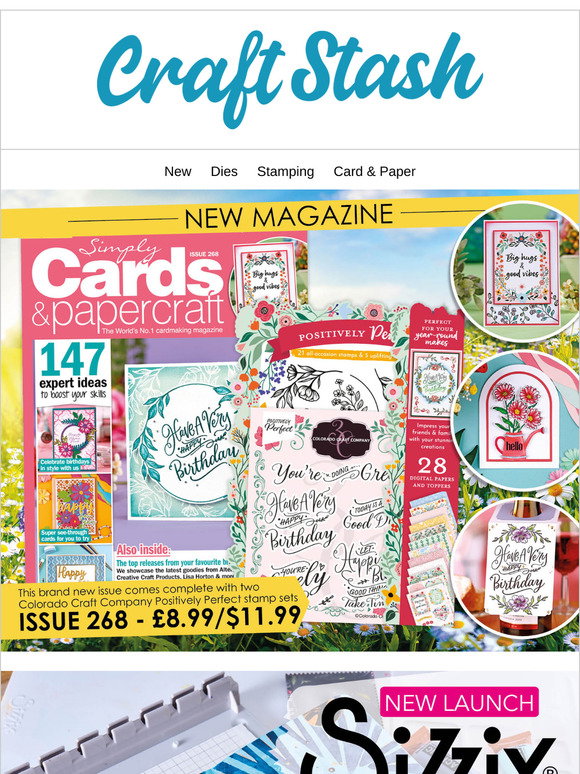 Craft Stash: NEW Simply Cards & Papercraft with Colorado Craft Company ...