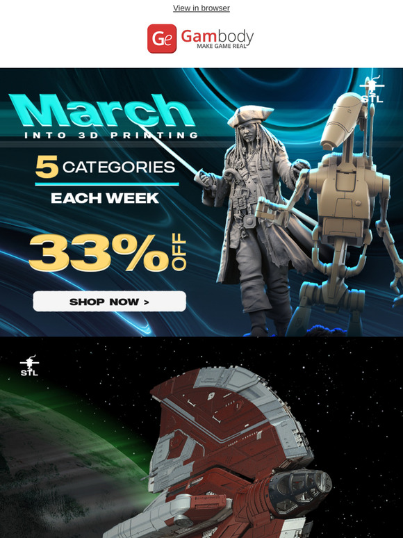 Gambody: 3D Print Ahsoka Tano’s T-6 Jedi Shuttle – STL Files Available ...