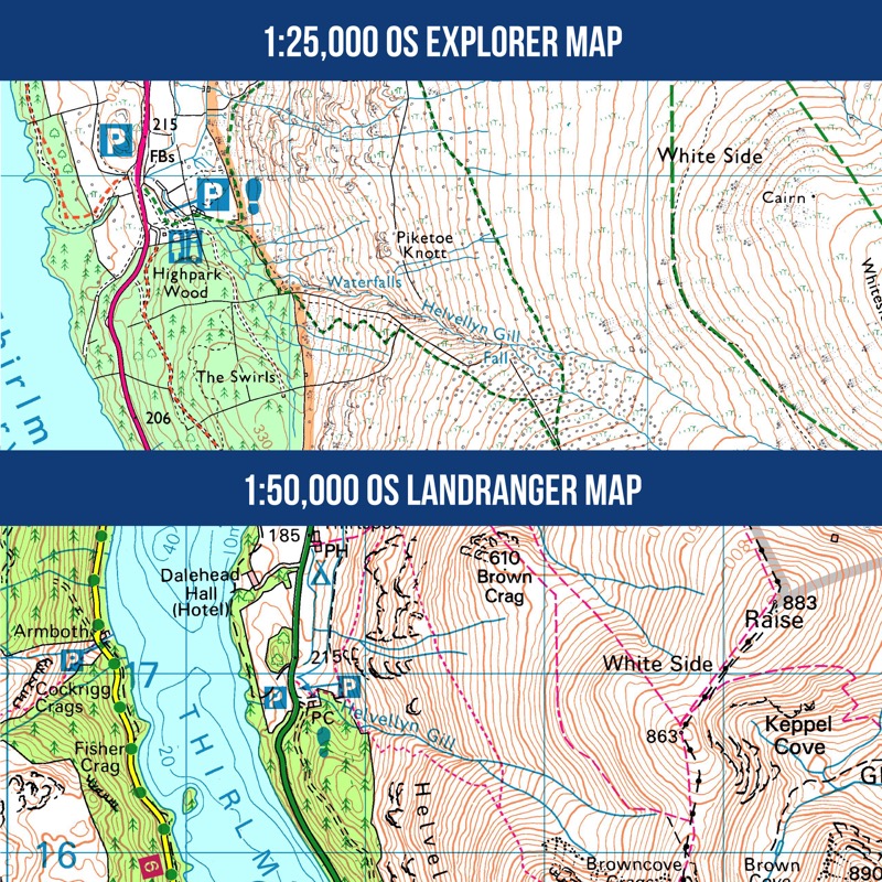 Anquet Maps: Ordnance Survey March 2025 map updates. | Milled