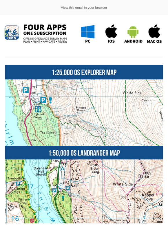 Anquet Maps: Ordnance Survey March 2025 map updates. | Milled