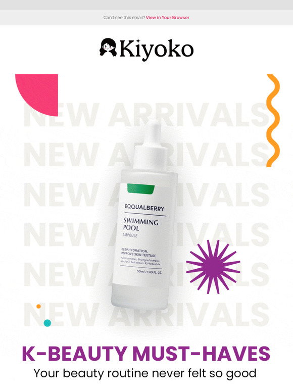 Kiyoko Beauty: Bestie, NEW K–Beauty, Just Landed 🛬💖 | Milled