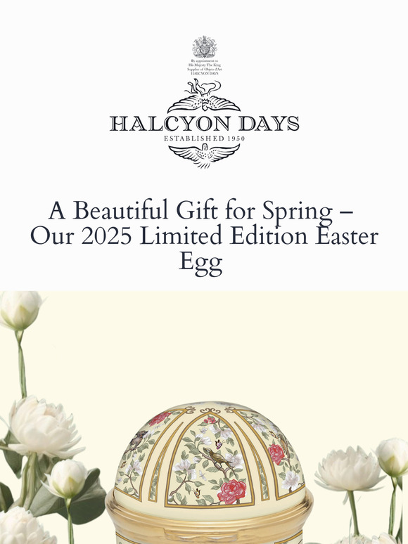 Halcyon Days: The 2025 Limited-Edition Easter Egg 🌸 | Milled