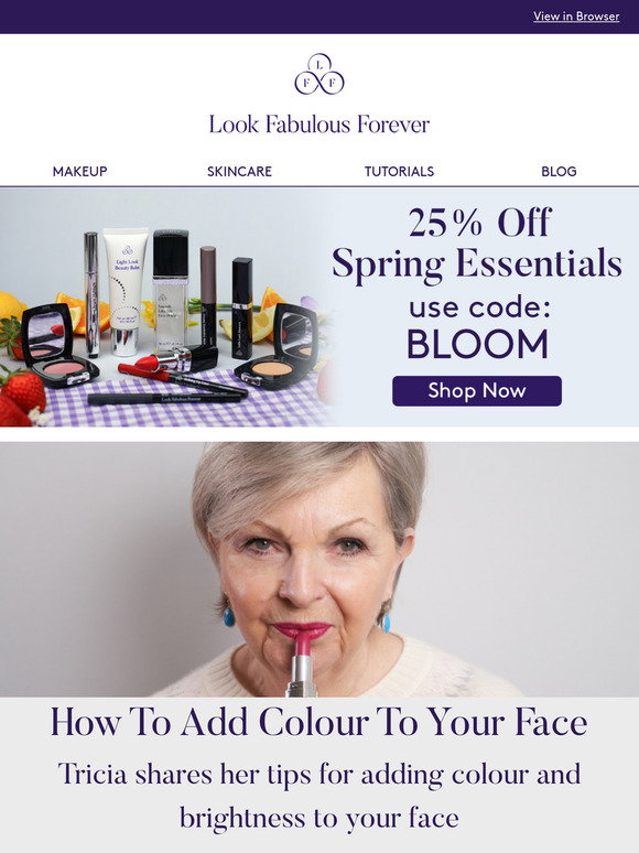 Look Fabulous Forever: How To Add Colour To Your Face This Spring💚 | Milled