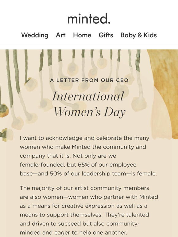 Minted Email Newsletters: Shop Sales, Discounts, and Coupon Codes