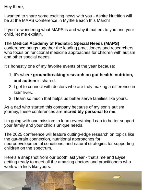 All-Star Nutrition: Big News! We're headed to MAPS 2025 Conference | Milled