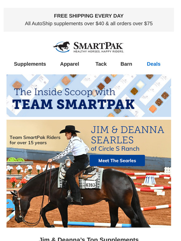 SmartPak Equine: The Inside Scoop with Jim & Deanna Searles | Milled