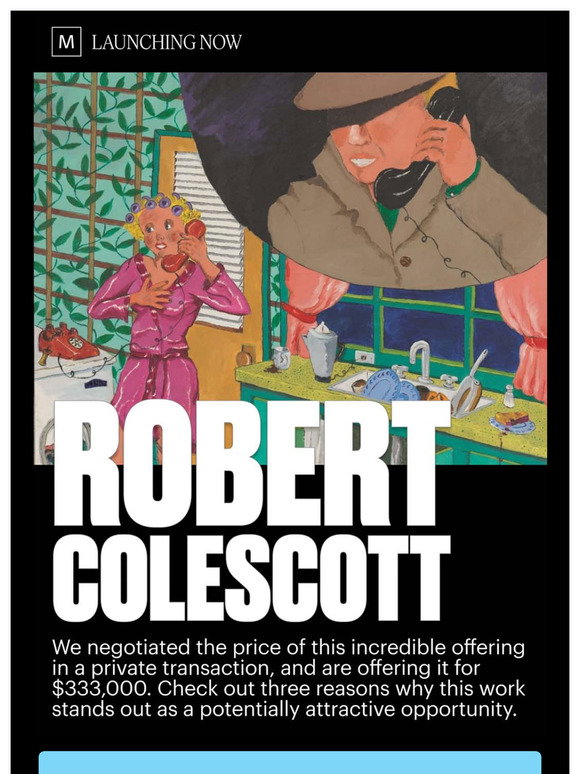 Masterworks: Update: Robert Colescott Launch ($15.3M Record | Museum ...