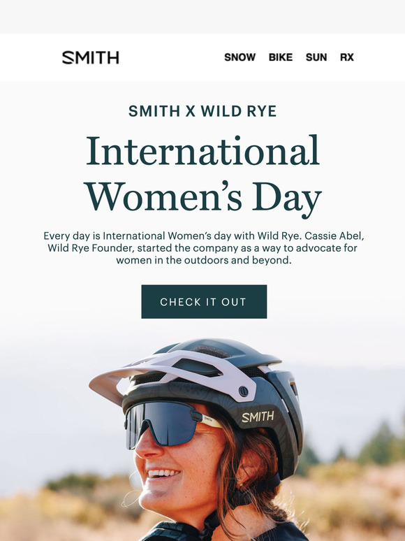 Smith Optics: SMITH x Wild Rye: International Women's Day | Milled