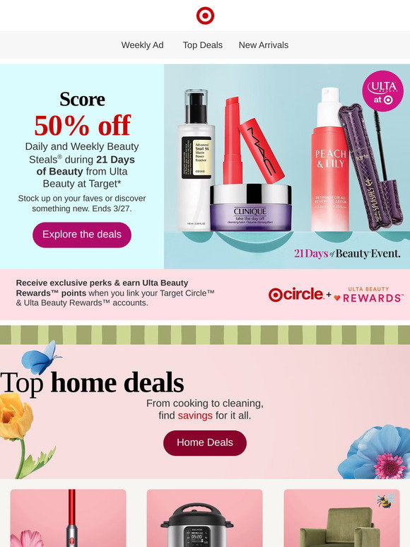 Target: 21 Days of Beauty is back (and bigger than ever!). | Milled