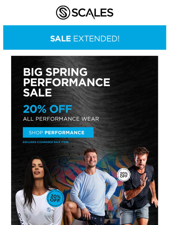 Scales Gear: Just Extended! Our Big Spring Performance Sale now ends ...