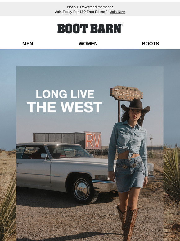 Boot Barn: New Classic Western Belts | Milled