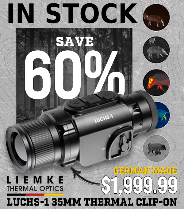 EuroOptic: IT'S HERE: Save 60% on Liemke LUCHS-1 35mm Thermal Clip-On ...
