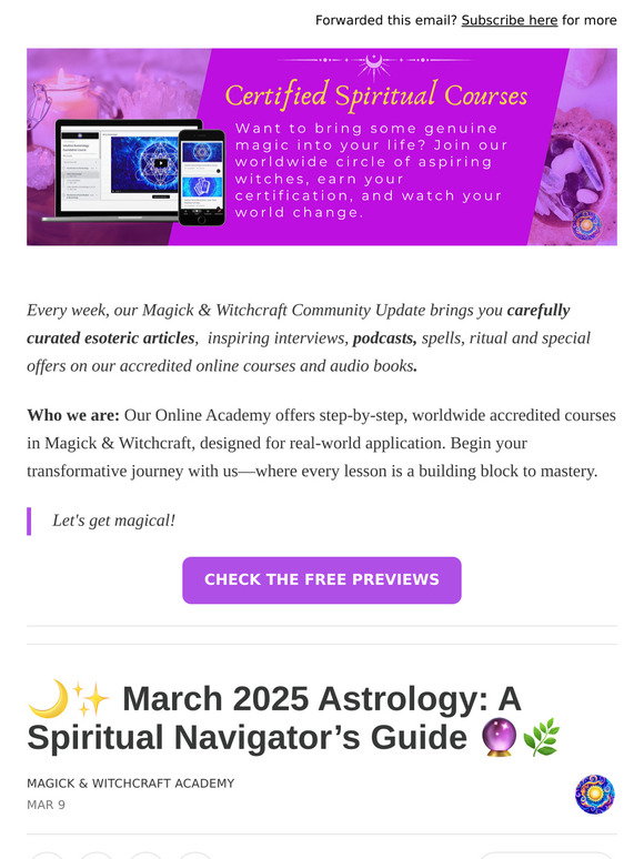 Magick & Witchcraft: 🌙 March 2025 Astrology: A Spiritual Navigator’s ...