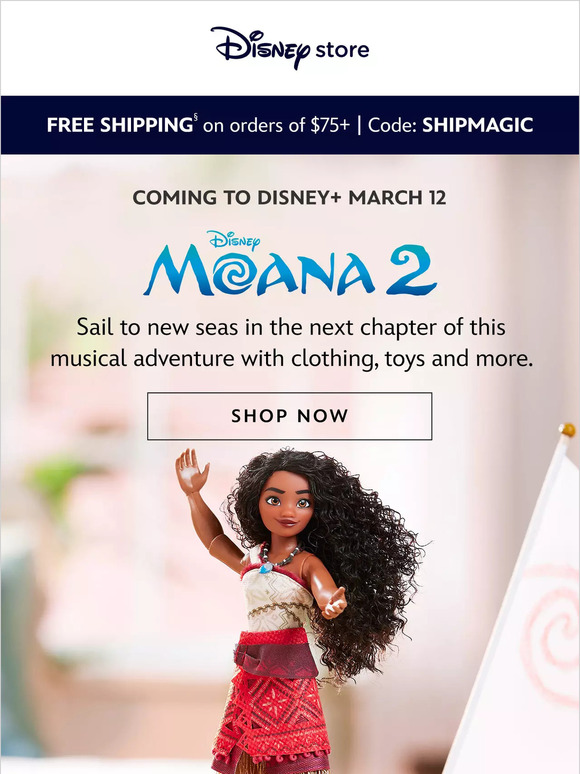 Disney: Moana 2: styles for a new chapter | Milled