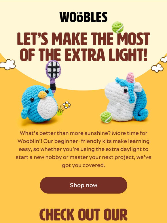 Woobles: ☀️ More daylight = more time to Wooble! | Milled