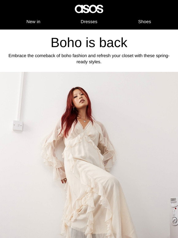 ASOS: This week's story: boho is back | Milled