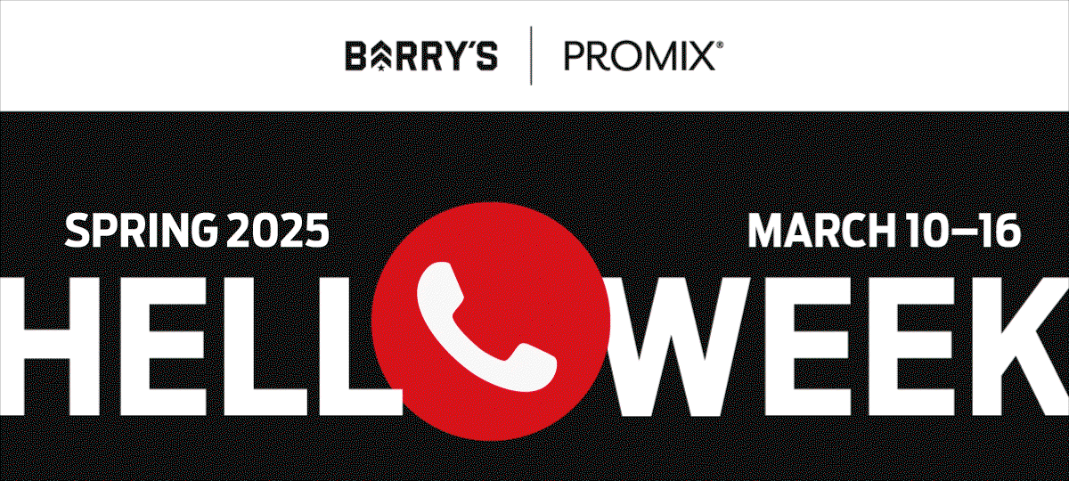 Barry's: Game on: Hell Week day 1 is HERE | Milled