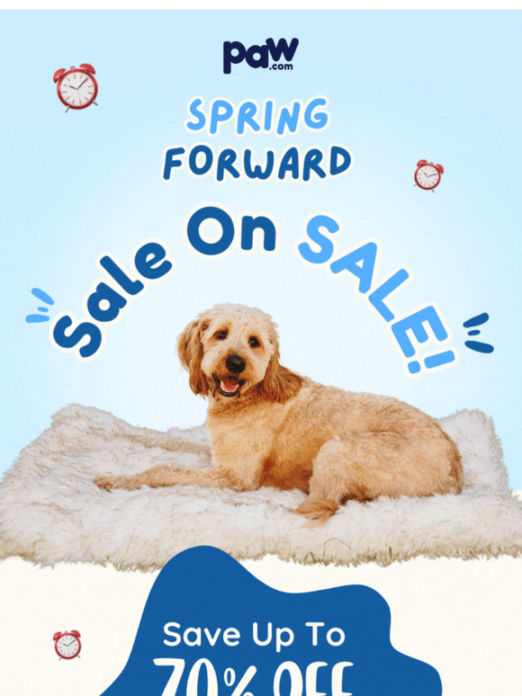 Paw: Time To Spring Forward!! ☀️🐕 | Milled