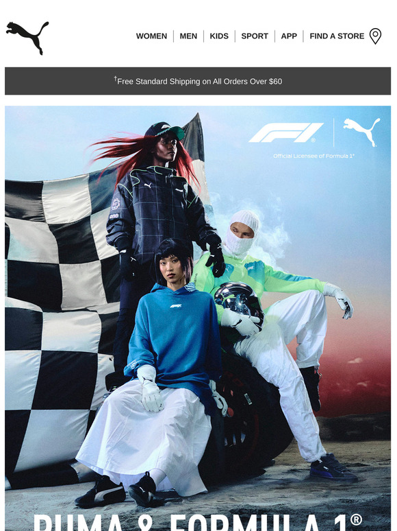 Puma: PUMA & F1®: 75 Years of Speed and Adrenaline | Milled