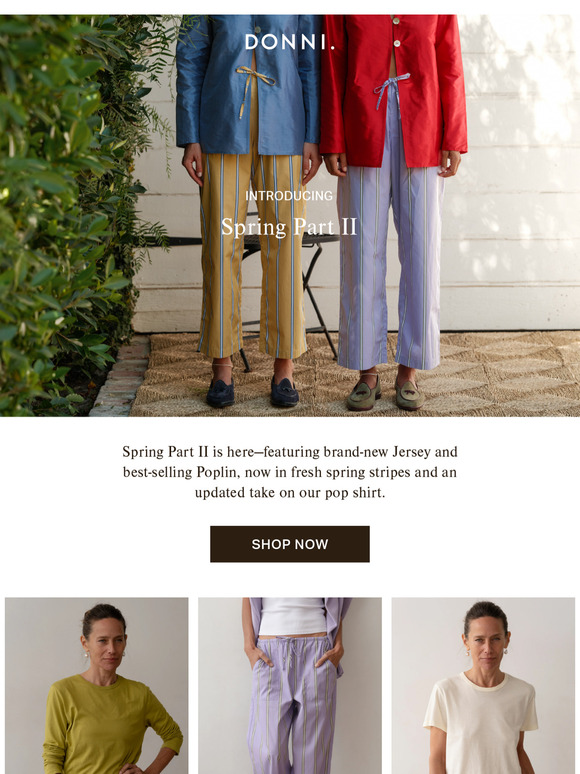 Donni Charm: Introducing: Spring Part II | Milled