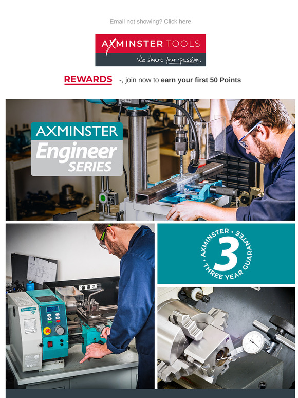 Axminster Tools: Your engineering workshop covered... | Milled