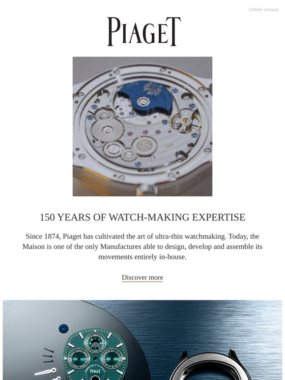 Piaget: Discover 150 years of watch-making expertise | Milled