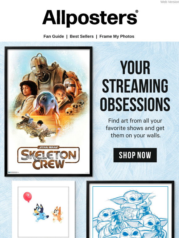 AllPosters: Get Your Watchlist on Your Walls | Milled