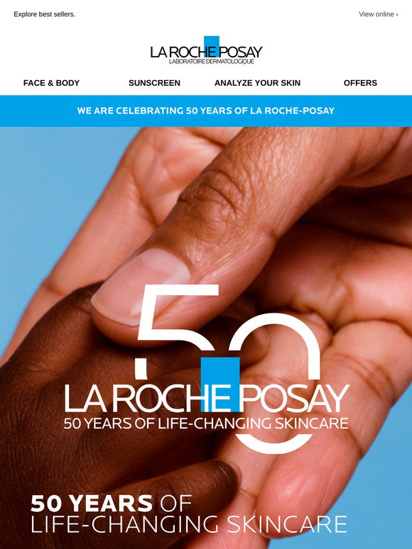 La Roche-Posay: We're celebrating 50 years of life-changing skincare ...