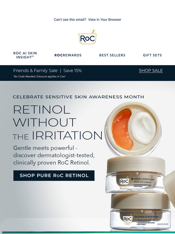 RoC Skincare: Gentle Yet Powerful: RoC Retinol | Milled