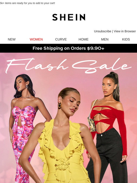 SHEIN: Flash Sale + Free Ship = Mega Savings 💸 | Milled
