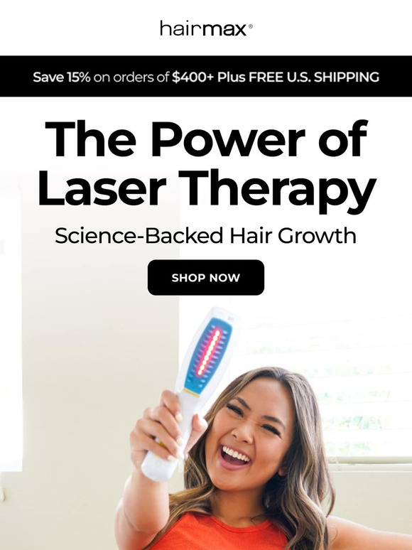 Hairmax: Clinically Proven Hair Growth—The Science Behind Hairmax | Milled