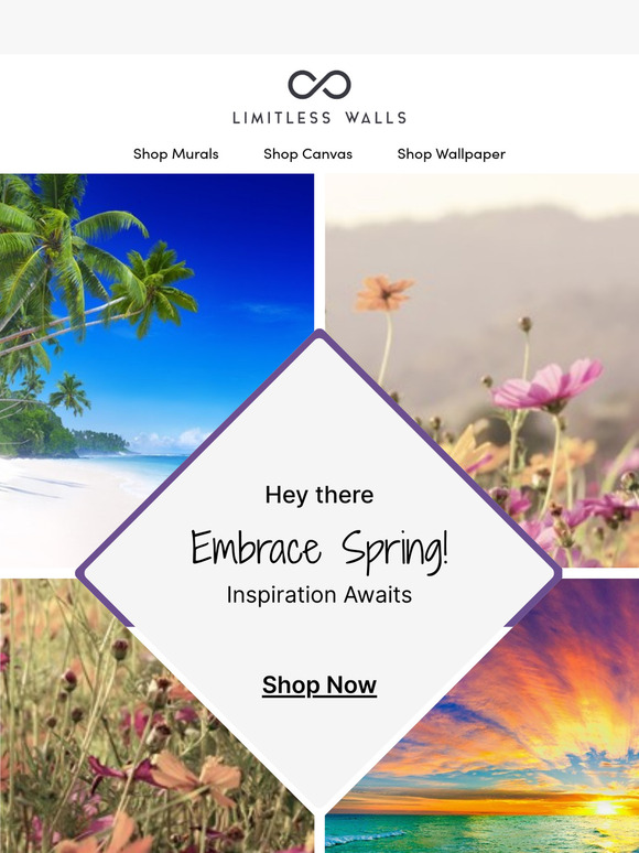 Limitless Walls: Refresh Your Space with Spring-Inspired Wall Murals ...