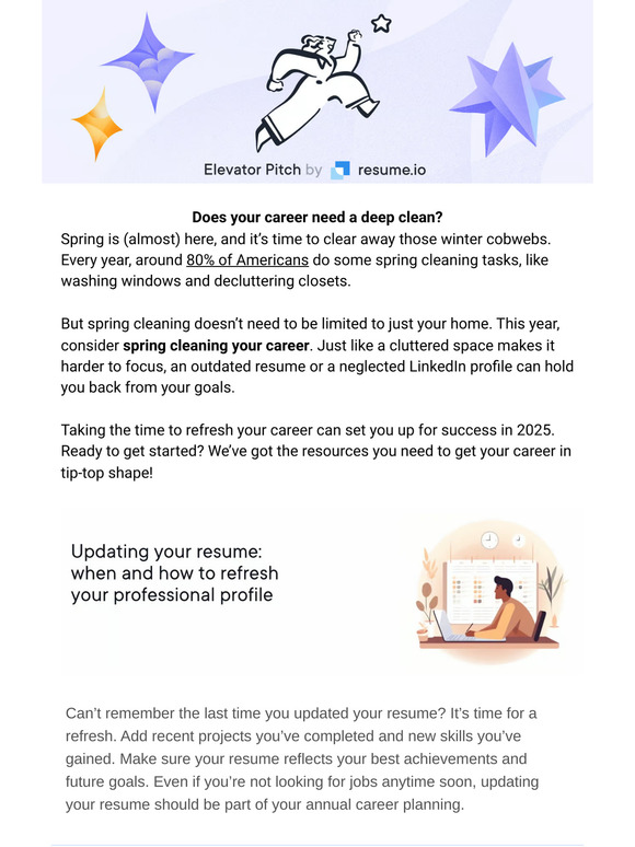 Resume.io: Refresh your career for spring! | Milled